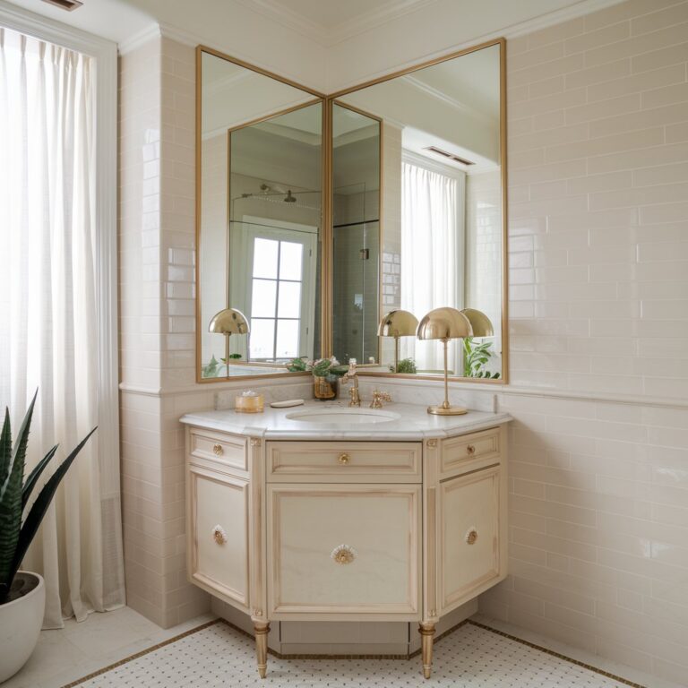 14 Unique Small Bathroom Vanity Ideas to Maximize Space - Home Decor Palace