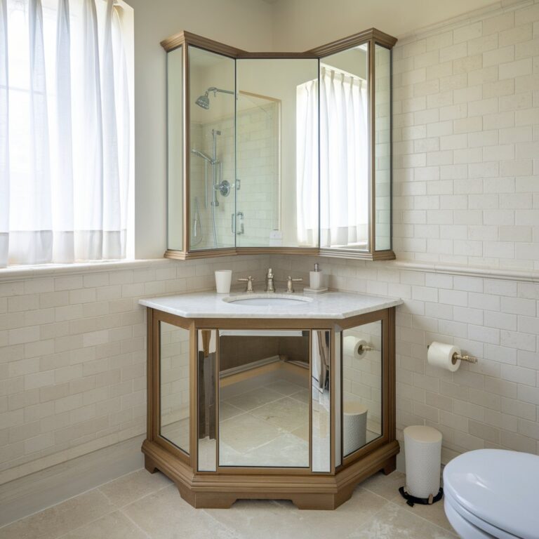 14 Unique Small Bathroom Vanity Ideas to Maximize Space - Home Decor Palace