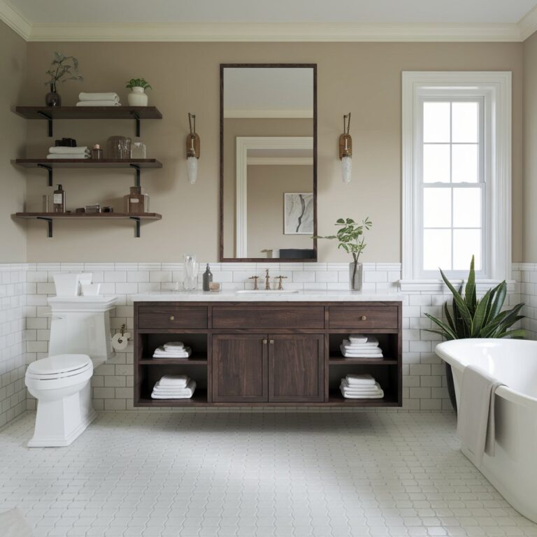 14 Unique Small Bathroom Vanity Ideas to Maximize Space - Home Decor Palace