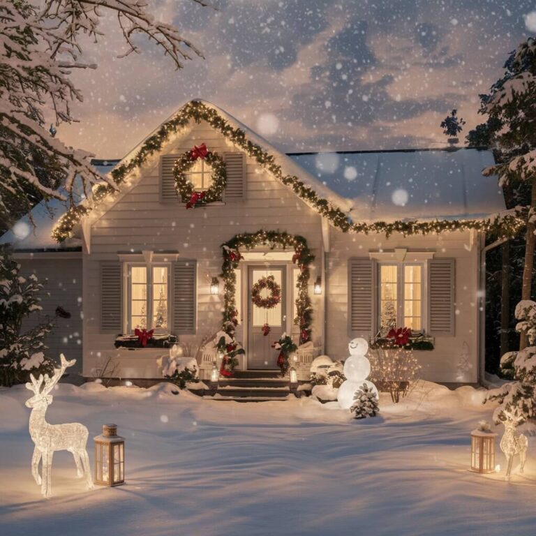 19 Creative Outdoor Christmas Decor Ideas for a Festive Welcome - Home ...