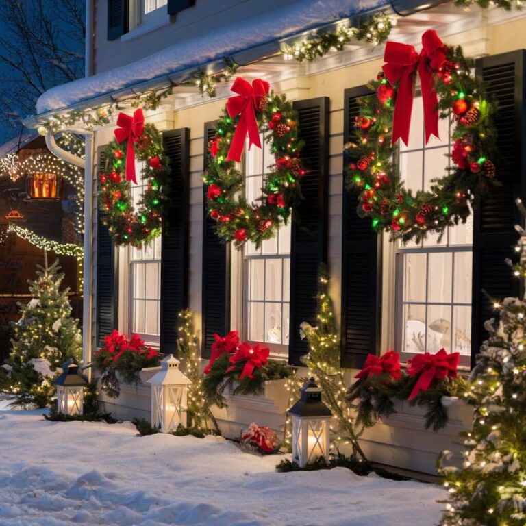 19 Creative Outdoor Christmas Decor Ideas for a Festive Welcome - Home ...