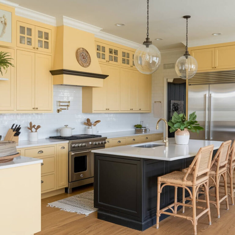 14 Trendy Kitchen Cabinet Color Ideas - Home Decor Palace