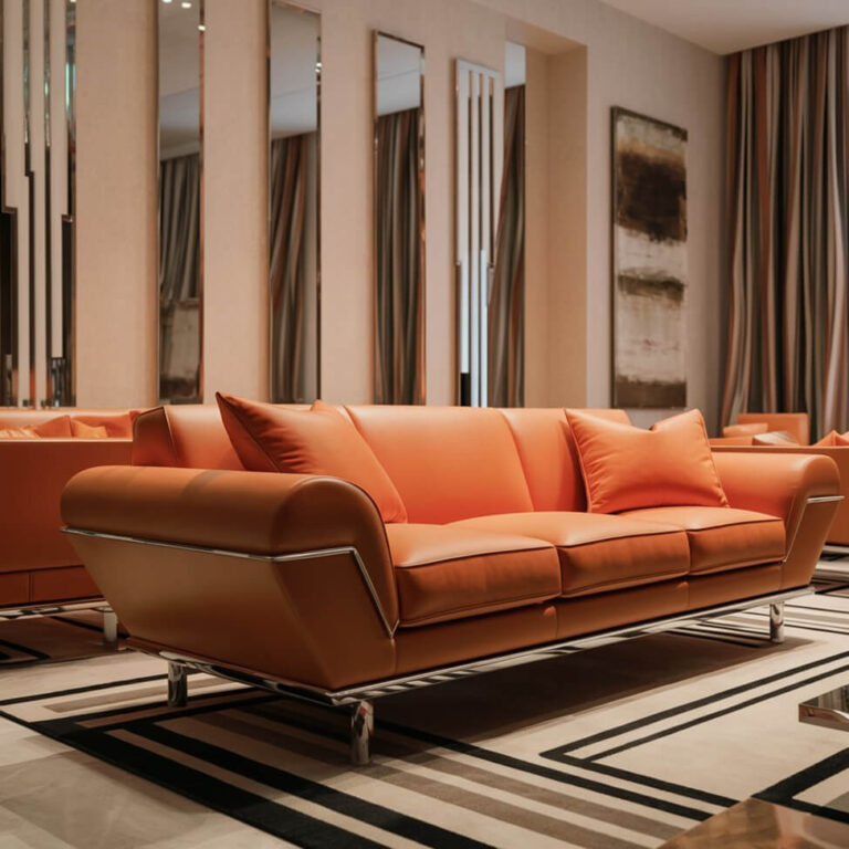 12 Trendy Orange Couch Living Room Makeover Ideas - Home Decor Palace