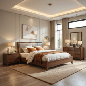 10 Perfect Bedroom Color Schemes to Harmonize Brown Furniture - Home ...