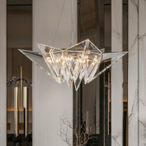 10 Modern Crystal Chandeliers for a Glamorous Living Room Upgrade ...