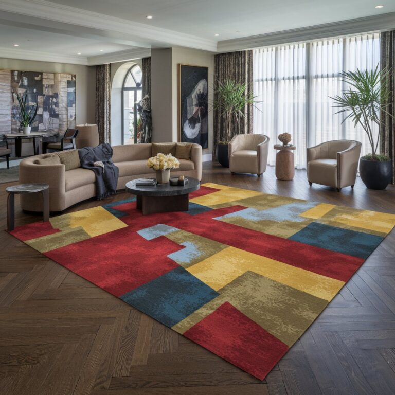 12 Stunning Living Room Rug Designs You’ll Fall in Love With - Home ...