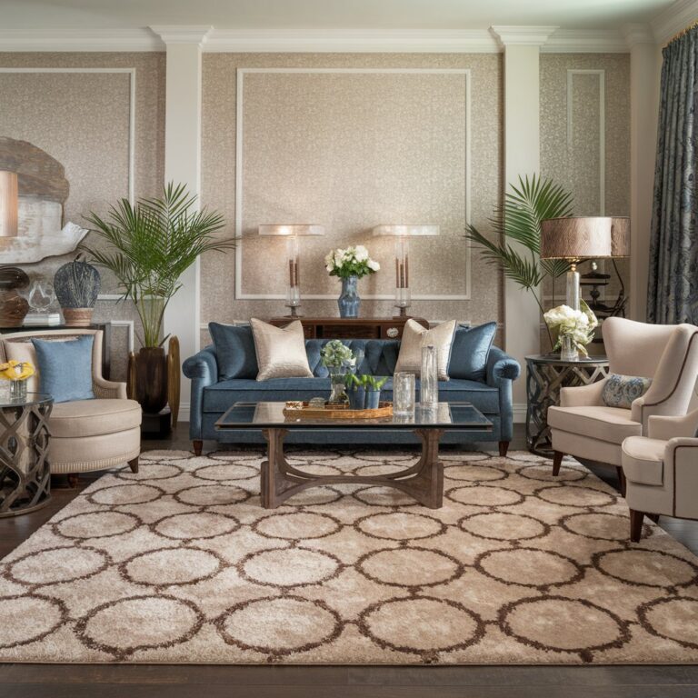 12 Stunning Living Room Rug Designs You’ll Fall in Love With - Home ...