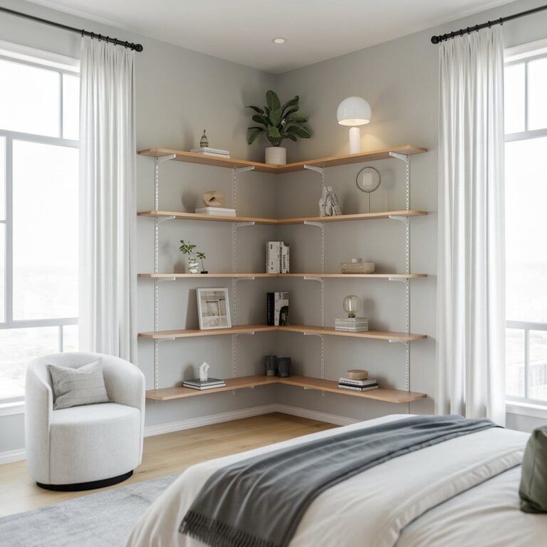14 Genius Space-Saving Bedroom Shelving Ideas - Home Decor Palace