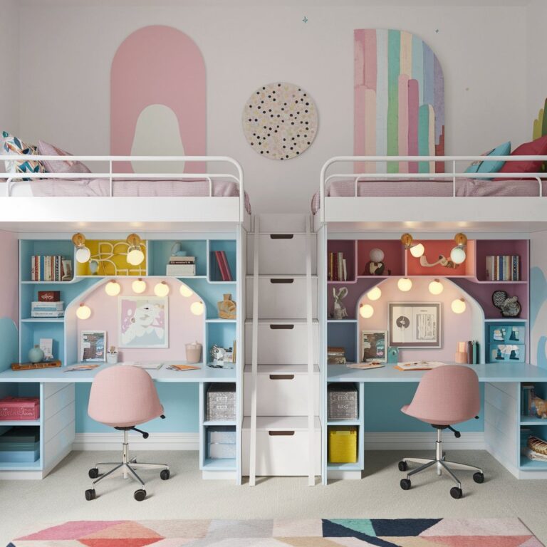 11 Stunning Shared Bedroom Ideas For Teen Girls - Home Decor Palace