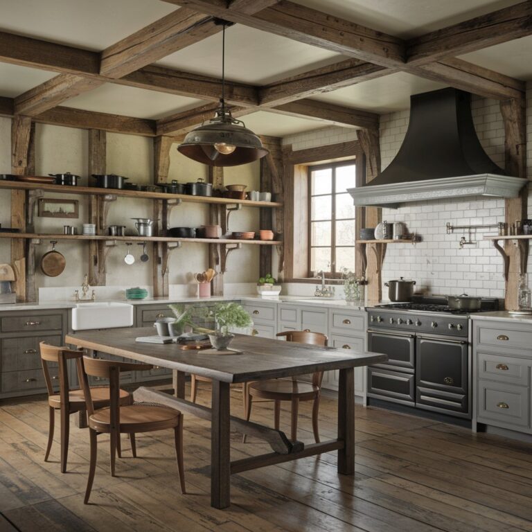 10 Charming Farmhouse Kitchen Design Ideas for a Timeless Look - Home ...