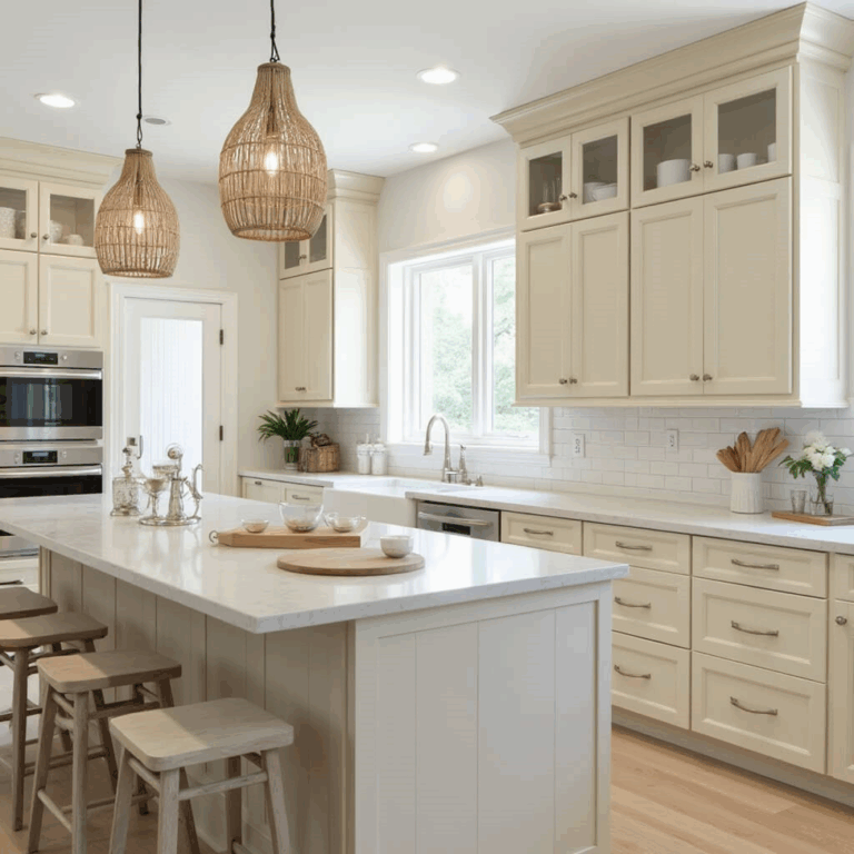 21 Timeless Beige Kitchen Cabinet Color Ideas For Any Style - Home ...