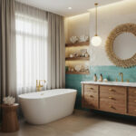 29 Coastal Modern Bathroom Ideas for a Fresh and Breezy Feel - Home ...