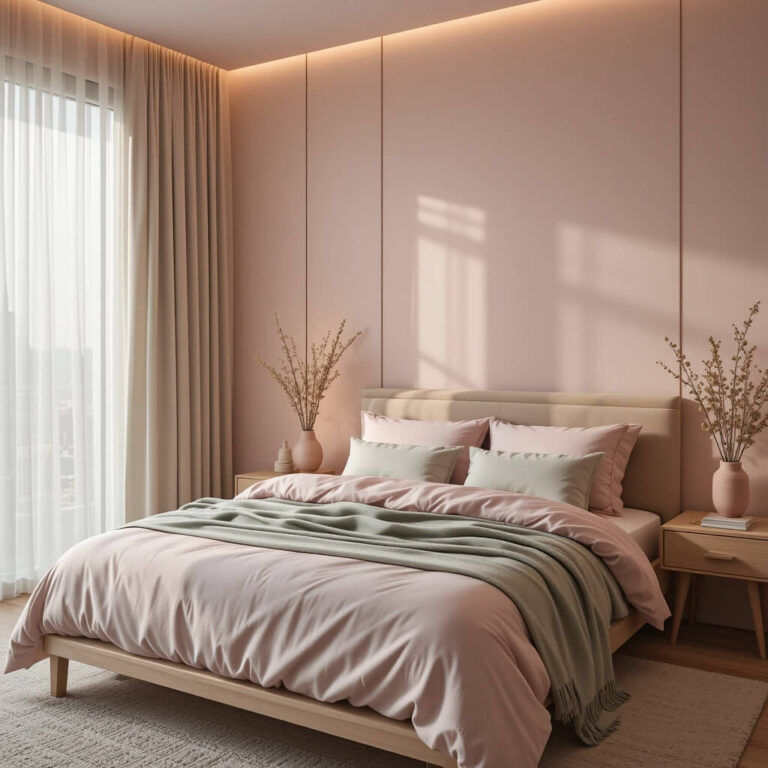 Discover the Magic of Dusty Pink Bedrooms - Home Decor Palace