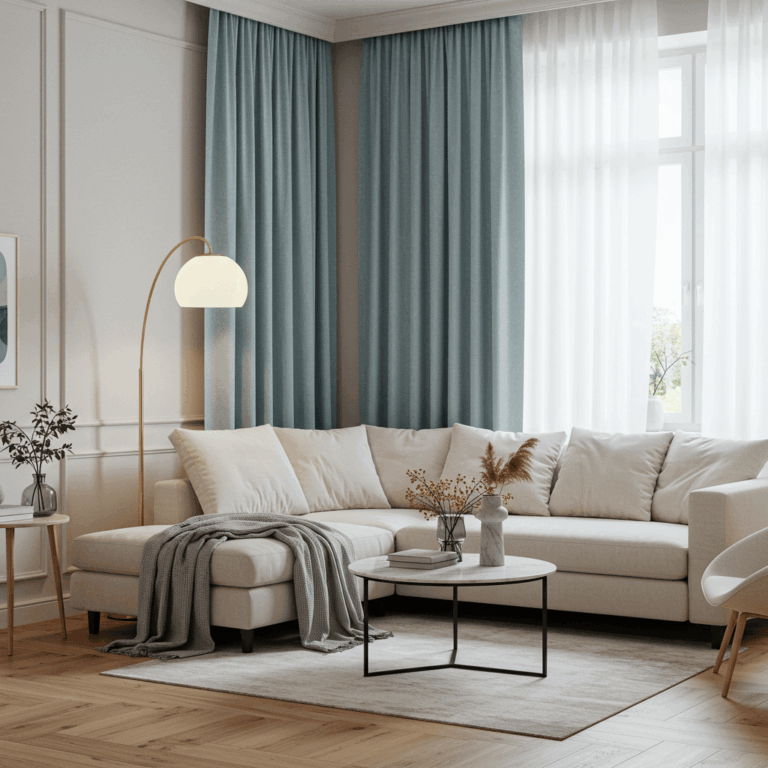 14 Stunning Blue Curtain Ideas That Will Instantly Transform Your ...